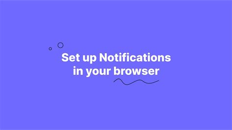 Set Up Notifications In Your Browser YouTube