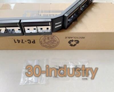 QTY 2 New For CPPLA24WBLY Mini Com 24 Port Modular Patch Panel EBay