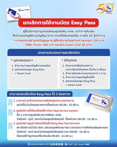 วิธียกเลิกบัตร Easy Pass หากไม่ได้ใช้ ป้องกันโดนเรียกเก็บเดือนละ 25 บาท It24hrs