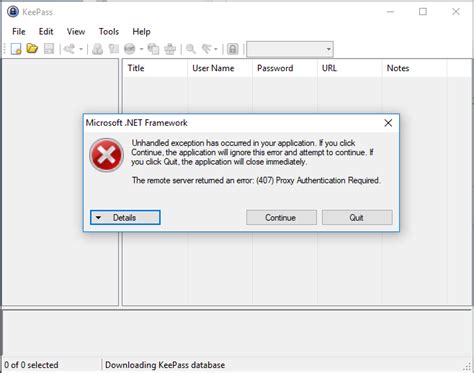 Proxy Authentication Required Error · Issue 62 · Koenzomers
