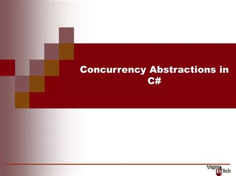 Ppt Concurrency Abstractions In C Powerpoint Presentation Free