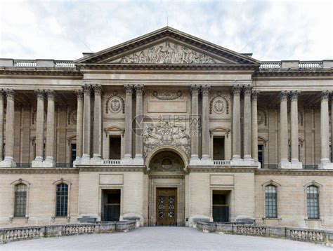 法国巴黎卢浮宫博物馆后门入高清图片下载 正版图片505027201 摄图网