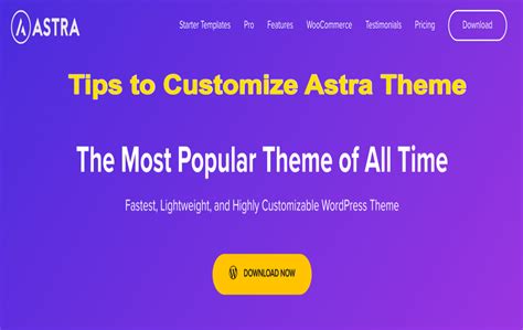 10 tips to customize astra theme webnots