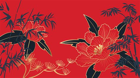 Happy Chinese New Year Luxury Style Pattern Background Vector Oriental