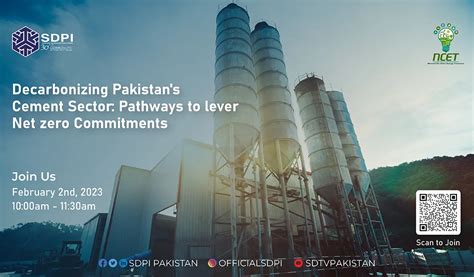 Decarbonizing Pakistans Cement Sector Pathways T Event Details