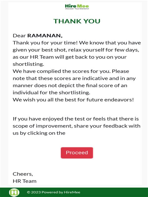 Hiremee Assessment Pdf