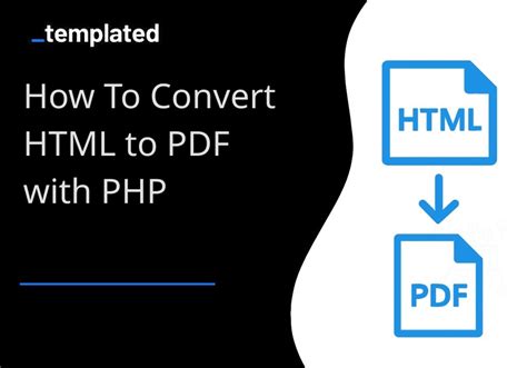 How To Convert Html To Pdf With Php 2025 Update