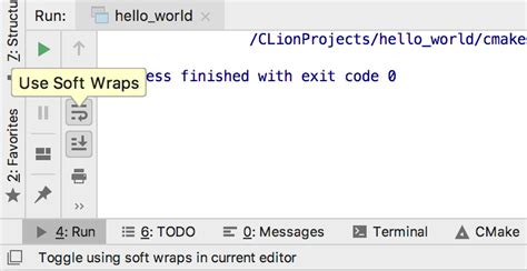 Clion Debugcout Run Tab Character Limit Wrap Settings Ides