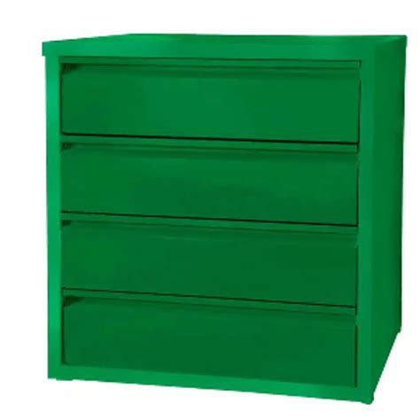 יהלום שידה 4 מגירות צבע כתום