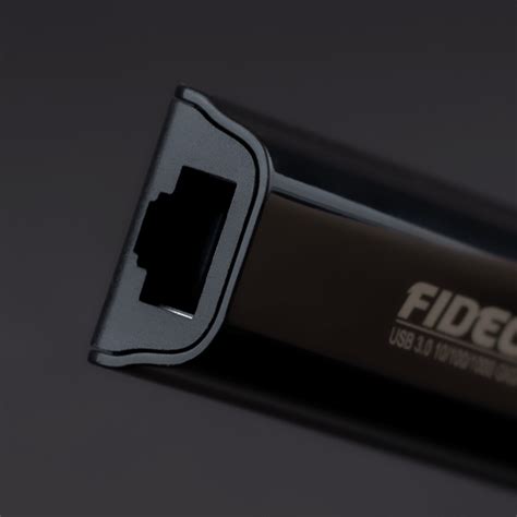 Placa De Retea Usb C La Rj45 Gigabit Ethernet Fideco Usb Type C Pentru Lan Negru Emag Ro