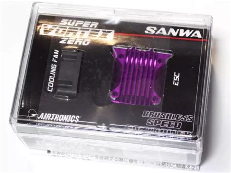 SANWA SUPER VORTEX Zero Purple Esc Inspection Brushless Amplifier M S M Exzes