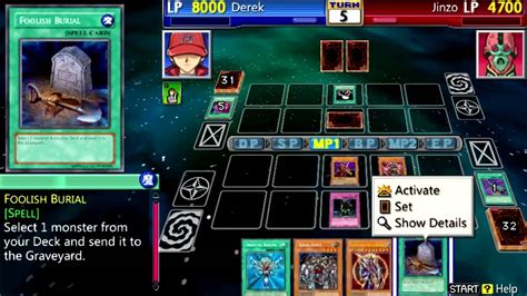 Yu Gi Oh Gx Tag Force Psp Walkthrough Jinzo Youtube