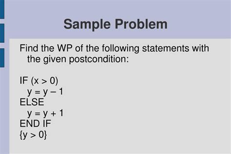 Ppt Axiomatic Semantics Powerpoint Presentation Free Download Id381234