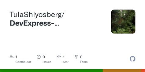 Github Tulashlyosbergdevexpress Chartexample