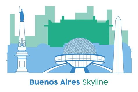 파리 스카이라인 현대 도시 풍경 터 프리미엄 벡터