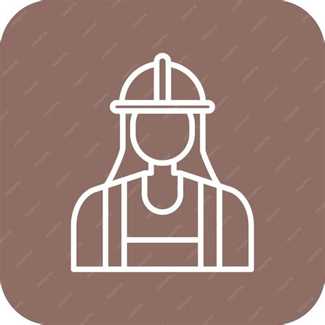 Premium Vector Female Engineer Vector Illustration