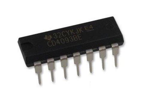 Cd4093 Compuerta Lógica Nand Dip 14 • Roostech Electronica
