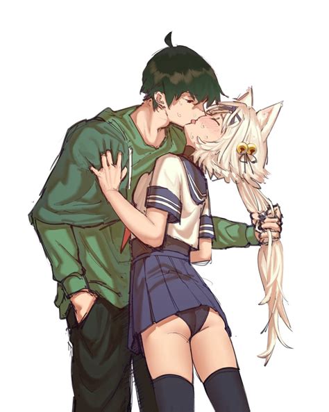 Vedal987 And Filian Indie Virtual Youtuber Drawn By Otjareniy Danbooru