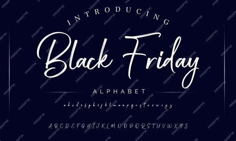 Premium Vector Hand Drawn Vector Alphabet Modern Monoline Signature Script Font Elegant