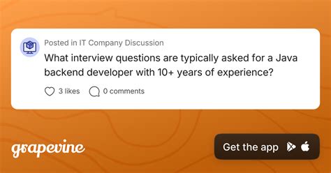 what interview questions are typically asked for a java backend