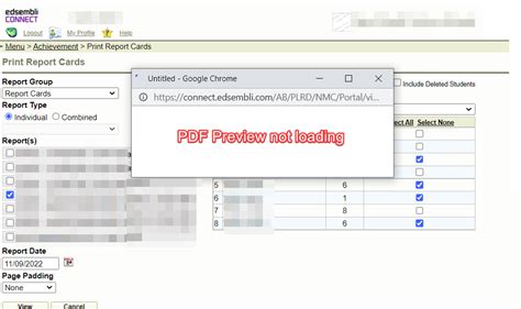 Connected Print Report Card Pdf Viewer Not Working Adobe Acrobat