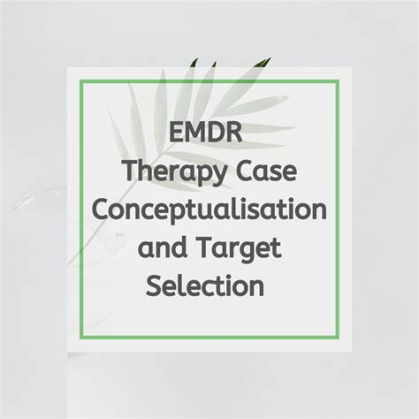 Emdr Therapy Case Conceptualisation And Target Selection Caroline Burrows