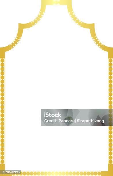 드레이프 아치 2 프레임 라운드 원형 그래픽 디자인 예술적 골드 사진 프레임 럭셔리 골든 프레임 골드 테두리 창 문 화려한 장식 구도에 대한 스톡 벡터 아트 및 기타 이미지