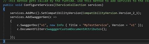 Customizing Swagger API Documentation In NET Core TheCodeBuzz