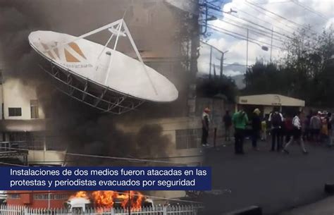 Teleamazonas Tvc Y Diario El Comercio Fueron Atacados Por Desconocidos
