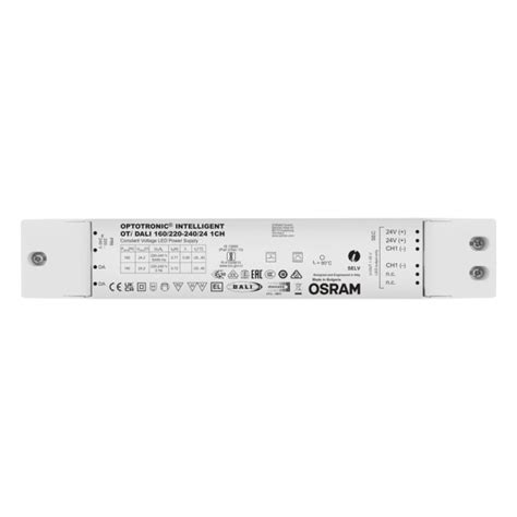 Oti Dali 160 220 240 24 1ch Osram Osram Led Driver 24v Output 160w