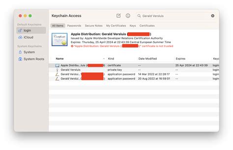 publish ios ipa error unable to build chain to self signed root for signer · gerald s blog