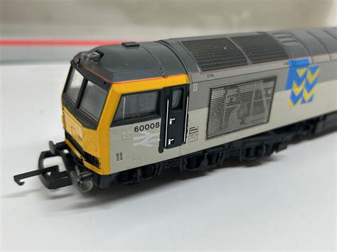 Lima Oo 205023 Class 60 60008 Moel Fammau In Railfreight Metals Grey