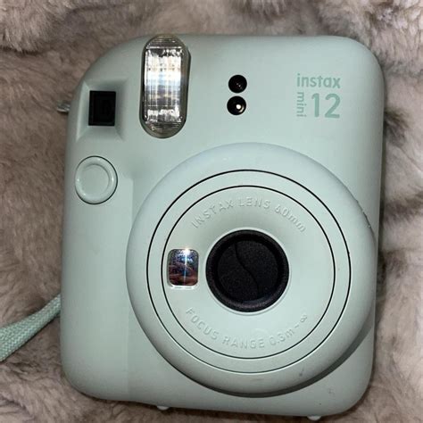 Instax Mini 12 Mint Green Camera Perfect For Depop