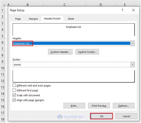 How To Add Same Header To All Sheets In Excel 5 Easy Methods