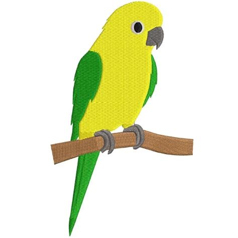 Parrot Embroidery Design