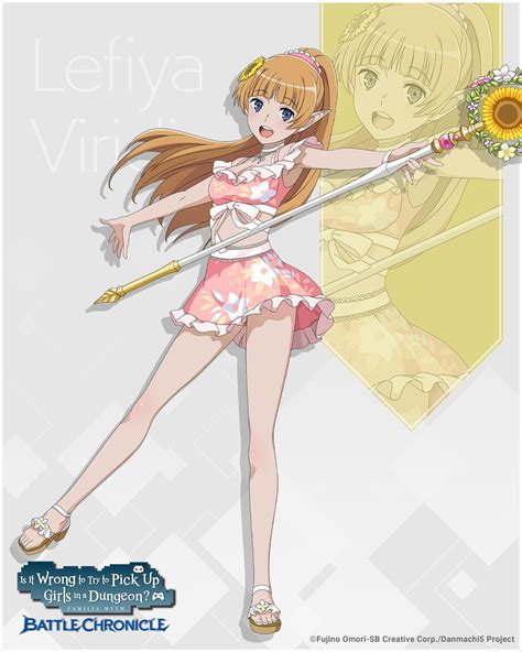 Lefiya Viridis Dungeon Ni Deai Wo Motomeru No Wa Machigatteiru Darou