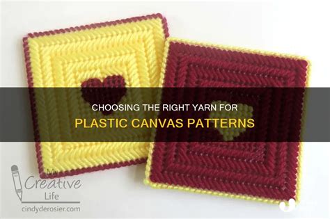 Choosing The Right Yarn For Plastic Canvas Patterns Shunpoly