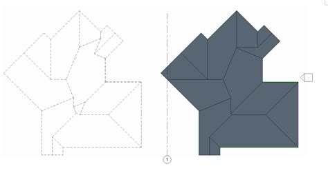 Solved Roof Sketch With Obtuse Angles Generates Strange Rooflines