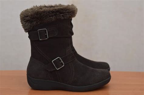 Коричневі замшеві чоботи Footglove 39 розмір оригінал — ціна 750 грн у каталозі Черевики