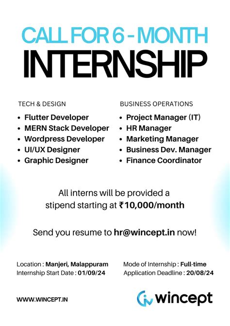 Shaz Mohamed On Linkedin Internship Hiring Tech Careers Business