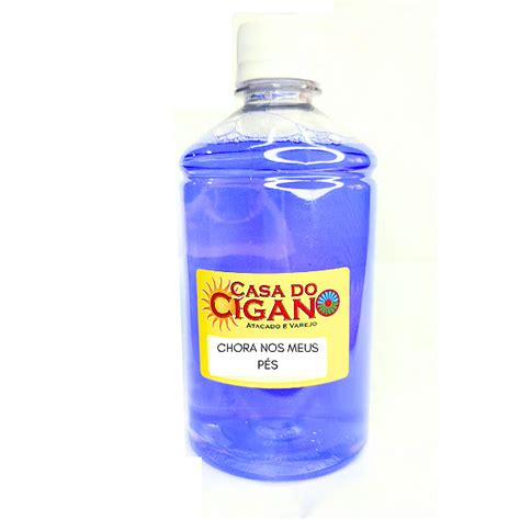 Banho Liquido Chora Nos Meus Pés 500ml Casa Do Cigano A Maior