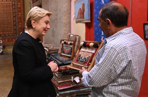 საქართველოს საქართველოს კულტურის მინისტრი თინათინ რუხაძე და მინისტრის მოადგილე გიორგი