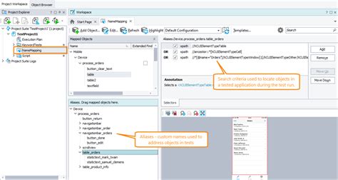 Addressing Objects In Mobile Applications Testcomplete Documentation