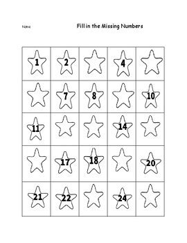 Fill In The Missing Numbers By Rocking Reading Ruhl TPT