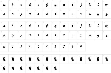 Charcoal Script Font 1001 Free Fonts