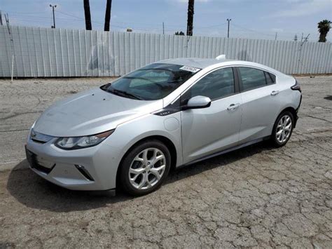 2016 Chevrolet Volt Ltz 1g1rd6s55gu135882 Bid History Bidcars