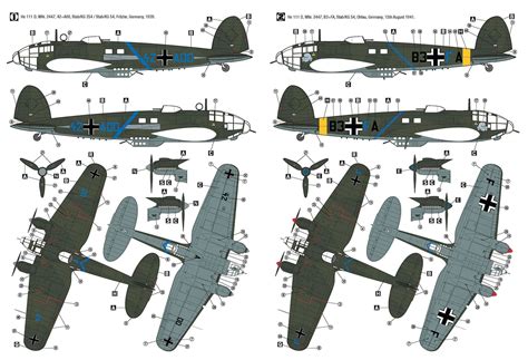 Hobby 2000 H2k72075 Heinkel He 111 D 172 Scale Model