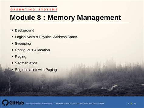Operating System Ch8 Memory Management Pdf Operating Systems Computer Software And