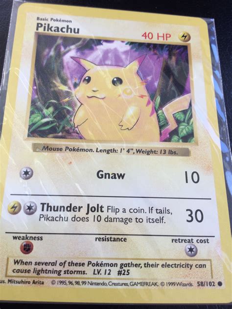 1995 Pokemon Rare Pikachu Munimorogobpe