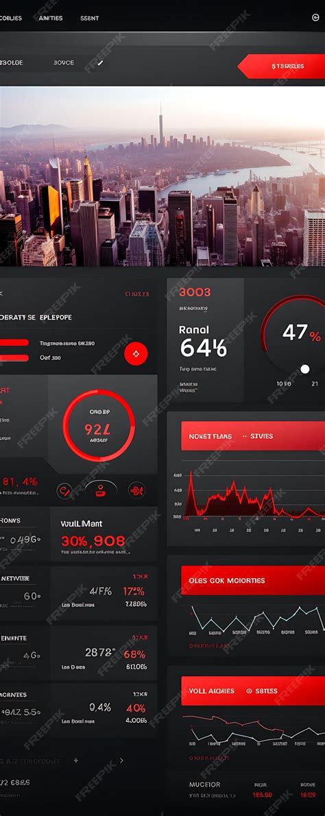 Premium Ai Image Web Dashboard Sales Sales Performance Dashboard